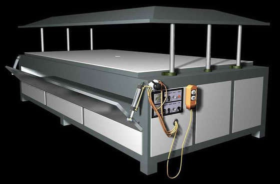 Single Mould Sucuking Automatic Acrylic Vacuum Forming Machine