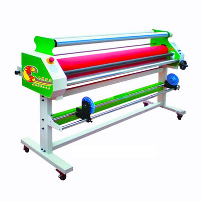 Auto Strip Infrared Heating Hot and Cold Lamination Machine with 2500W Single Roller