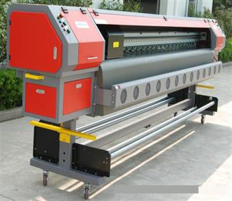8 Heads Large Format Solvent Printer for Flex Vinyl or One Way Vision 360*720 40 m2/h