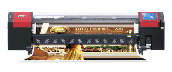 8 Heads Solvent Ink Bi-direction Lignment High Precision Large Format Solvent Printer