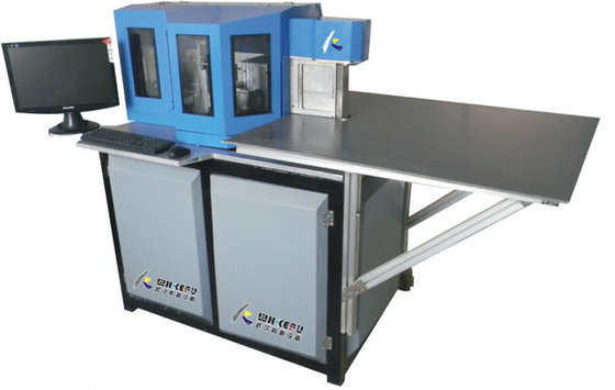 0.05mm Precision Galvanized Sheet Automatic CNC Slotting and Bending Machine 600KG PIT