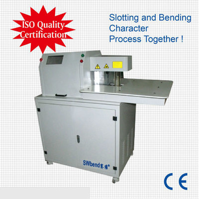Galvanized Channel Letter Bending Machine for Aluminium Extrusion AC220V 50HZ 1.7KW 0.7MPA