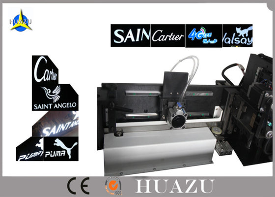Lighted Channel Letter Stainless Steel Bending Machine With 2 Stepper Motors / 2 Servo Motors