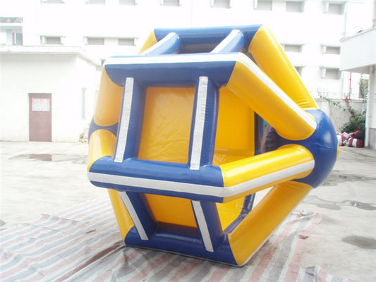 Outdoor Floating Inflatable Water Parks /  Water Running Machine Toys