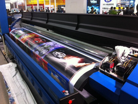A-Starjet Eco Solvent Printer in 3 pcs DX7 head for Flex Banner in 3.2M
