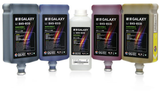 Original quality galaxy eco solvent ink for Epson DX5 / DX4  head