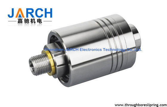 Single Passage 6000 RPM  Air / Oil / Water For Machine tool Rotary Joint