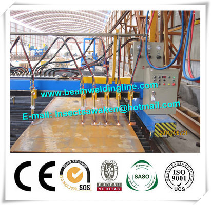 Strip Mmulty Head CNC Flame Cutting Machine H Beam Production Line