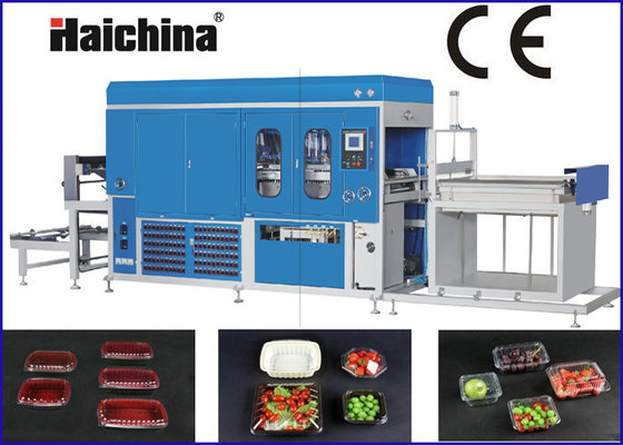 Fruit Containers Plastic Thermoforming Machine high Speed with 220V 50HZ