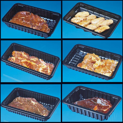 High Efficiency Plastic Thermoforming Machine / thermo vacuum forming machine
