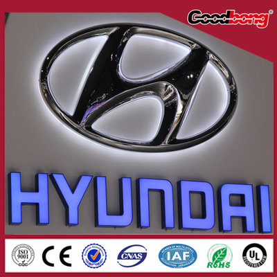 Acrylic Vacuum Formed Embassing Letter Sign With LED Lights