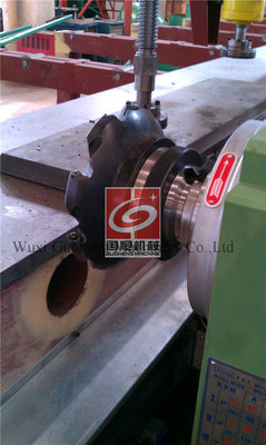 Fixed Upper Press - beam Pipe Welding Machine 5.5kW / 7.5kW Single Milling Head