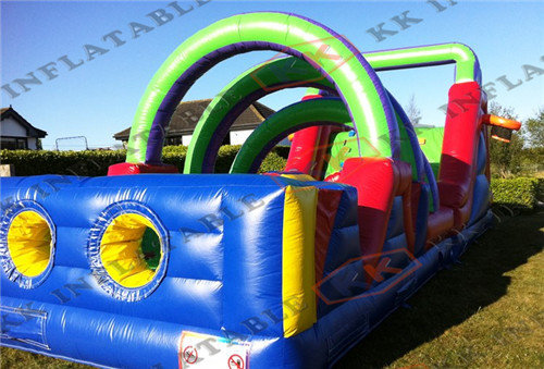 Childrens Outdoor Inflatable Obstacle Courses games for adults