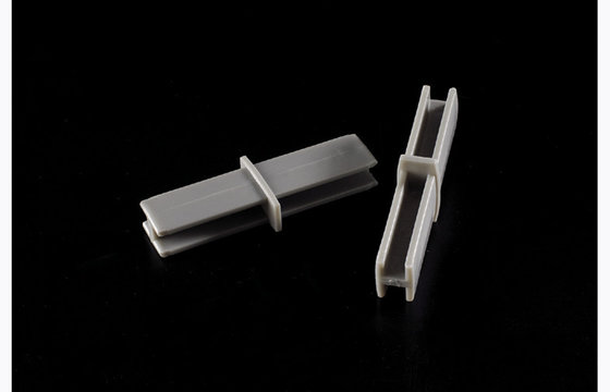 Aluminum Slide-In Rail For Banner / Advertisement , Shelf Data Strips