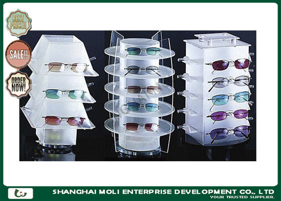 Transparent countertop acrylic sunglasses display racks /  glasses holder