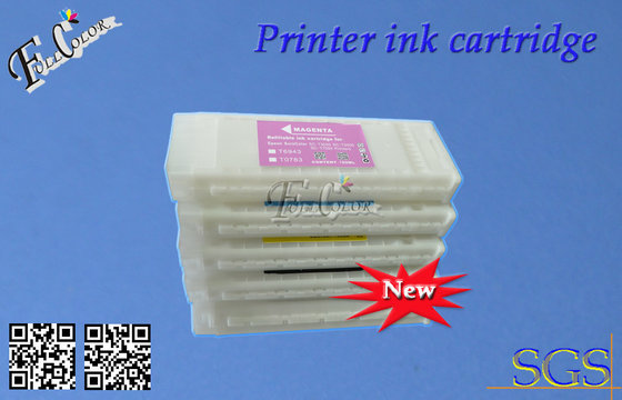 Cyan Yellow Large Format Ink Cartridge 700ml With ARC Chip For Epson