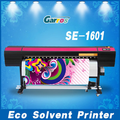 5ft eco solvent printer price printer GARROS SE-1601(high speed 28m/h / 1440dpi /Dx5)