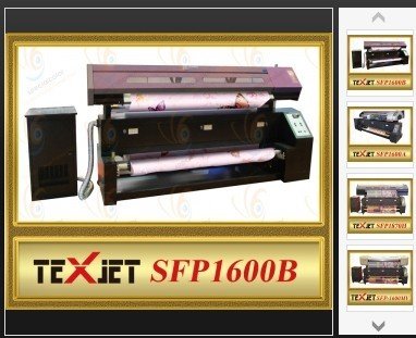Epson DX5 Dye Sublimation Photo Fabric Printer 1.6M ,1440dpi