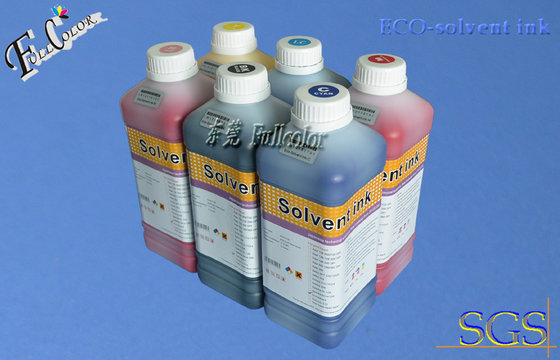 Vivid Color Green Ink Eco Solvent Ink For Mutoh RJ 250 Print