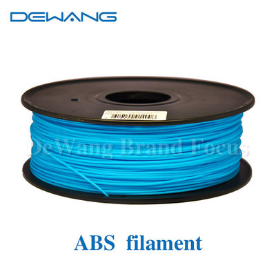 Fluo-blue ABS Filament 3mm 1kg / 2.2lbs for 3D Printer Plastic Reprap