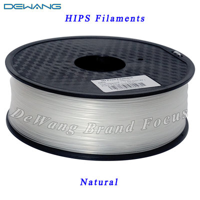 Safe HIPS 3d printer material 3.00mm filament for Huxley , BFB3000 , printrbot