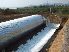 298 mm Corrugated Culvert Pipe Machine With Seaming Lock and Plasma Cutting