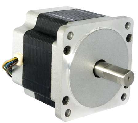 85mm enhanced hybrid 2-phase stepper motor copper windings , 4 wire stepper motor