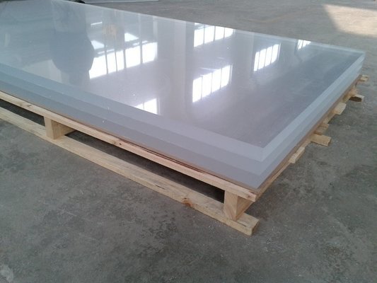 40mm Thick Plexiglass Cast Acrylic Sheet Clear For Bathroom Furniture