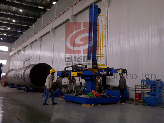 Column And Boom Welding Manipulators for Aluminum Pipe Welding