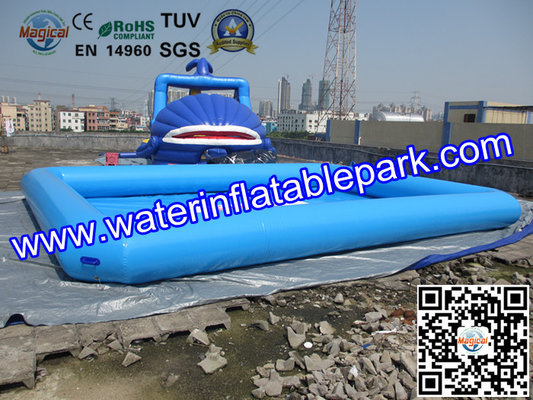 Amusing Rectangular Large Inflatable Swimming Pool for Adults