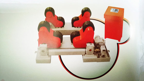 Multi Turning Rolls Welding Rotator Self-Adjustable For Automatic Welding Equipment
