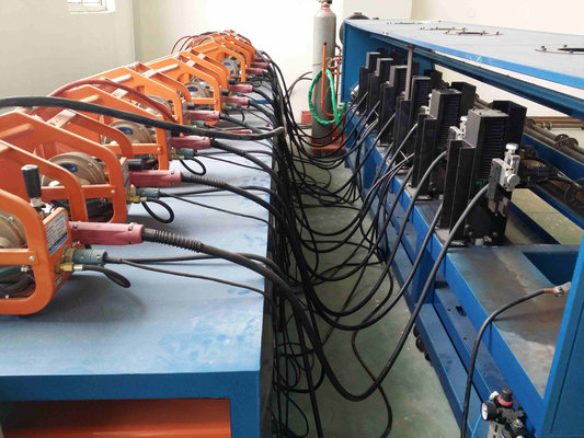 Carbon Steel Automatic Scaffold Welding Equipment , Star Shape