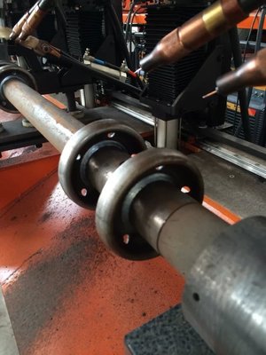 Pneumatic Automatic Welding Equipment For Scaffold Poling Welding