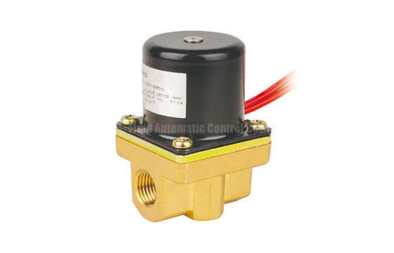 2mm Orifice  2 Way Pneumatic Brass Solenoid Valve For Welding Machine System