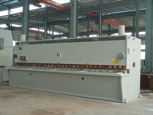 12 x 2500 mm CNC Hydraulic Plate Shearing Machine With CNC Control System