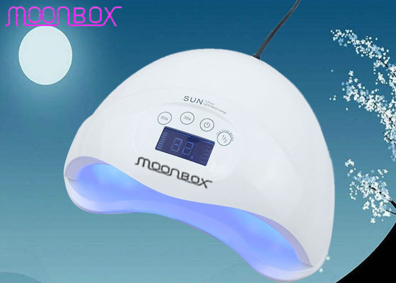 SUN 5 Plus 48w UV LED Nail Dryer with Automatic Sensor and LCD Time Display for 2 Hands
