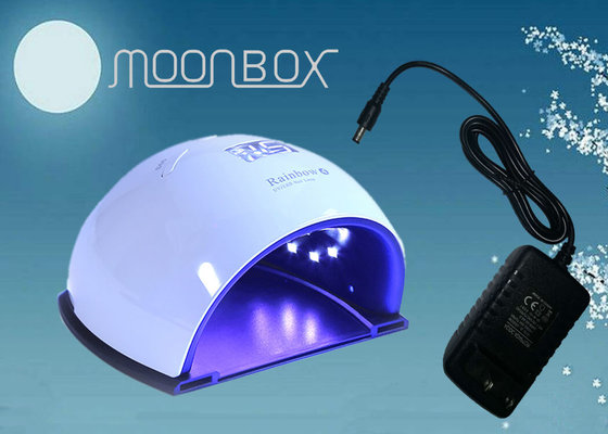 Rainbow 4 48W nail drying Machine Slipper Shape for Hands and Feet Removable 2 Bottom Plates