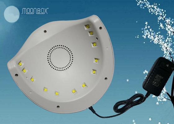 24W Rainbow12 UV LED Nail Drying Light for Curing UV Gel Based Gel Moonbox brand