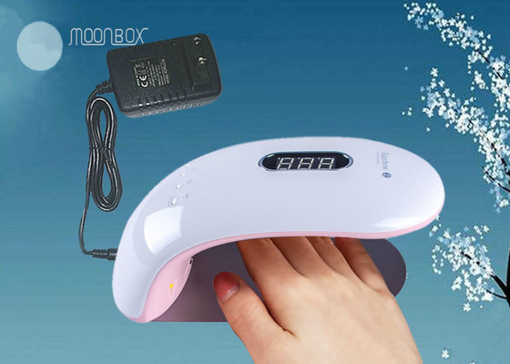 36W Rainbow 2 Gel Nail Lamp LCD Display 24 Lamps Nail Gel Polish Curing Lamp Automatic Sensor
