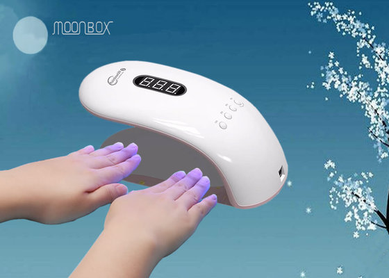 36W Rainbow 2 Nail Curing Lamp LCD Display 24 Lamps Nail Gel Polish Curing Lamp Automatic Sensor