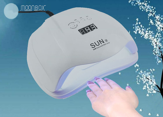 SUN X 54W Gel Curing Machine UV LED Nail Gel Polish Curing Lamp with Bottom 30s / 60s Timer LCD Display Lamp
