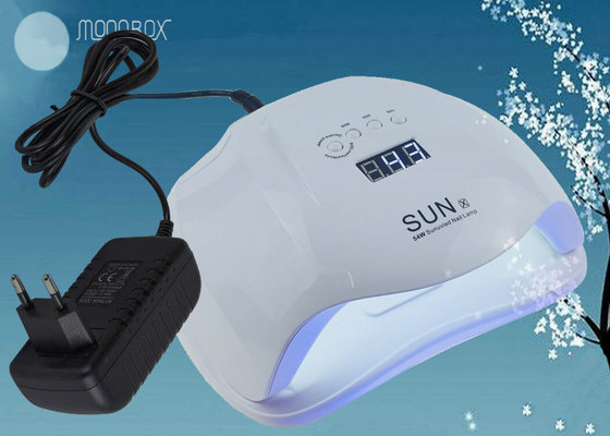 SUN X 54W  UV LED Nail Gel Polish Curing Lamp with Bottom 30s / 60s Timer LCD Display