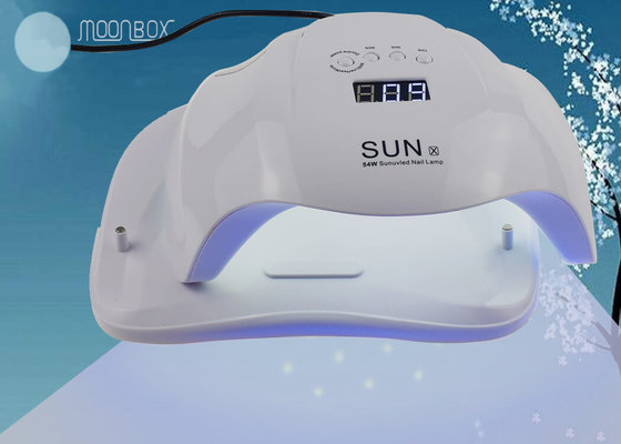 SUN X 54W Polish Curing Lamp with Bottom 30s / 60s Timer LCD Display Lamp