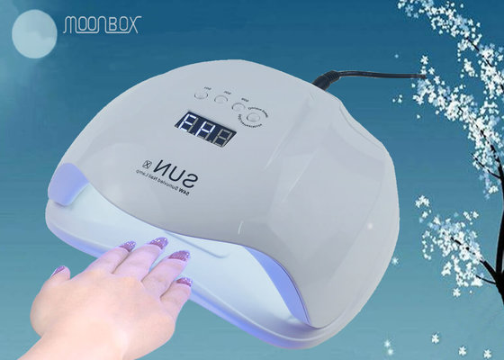 SUN X 54W UV LED Nail Gel Polish Curing Lamp with Bottom 30s / 60s Timer LCD Display