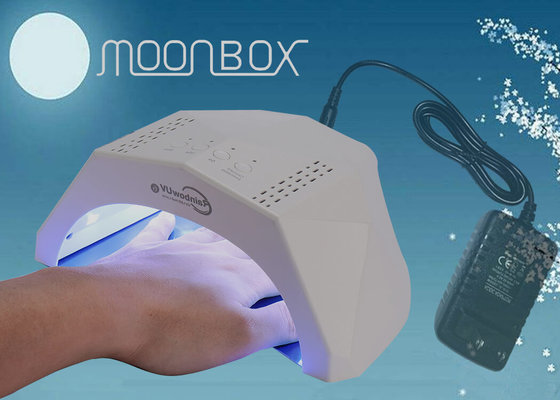 Rainbow 6 UV LED Nail Lamp 48 W Diamond Shape Nail Phototherapy Machine for Instant Grinding Manicure