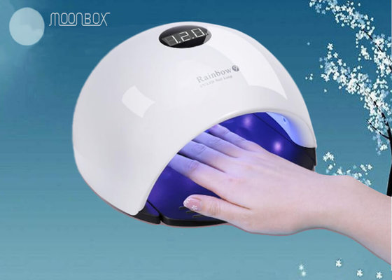 48w Rainbow 9 Nail Drying Machine UV LED Lamp Gel Nail Light for curing all nail gel