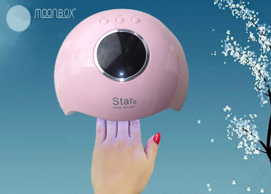 Star 6 24W 12 Leds UV Gel Nail Curing Lamp Infrared Sensor No Hands Blacken and Skin Damage