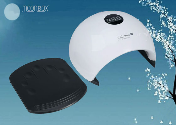 48w Rainbow 9 Nail Curing Lamp 360 degree range  no dead corners cure all nail gels