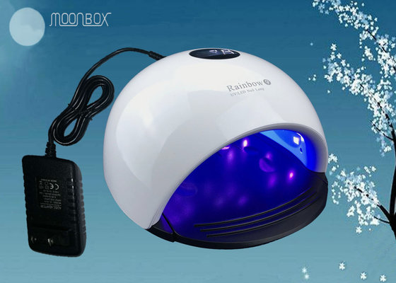 48w Rainbow 9 Nail Curing Lamp 360 degree range  no dead corners cure all nail gels