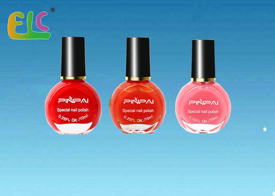 10ML Series UV Gel Nail Polish , UV Gel Fingernail Polish Semi Permanent Pink Color